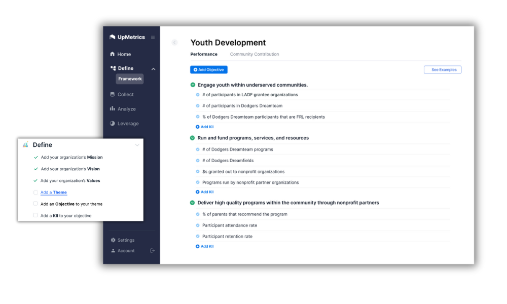 Impact Measurement | UpMetrics Social Impact Analytics Platform